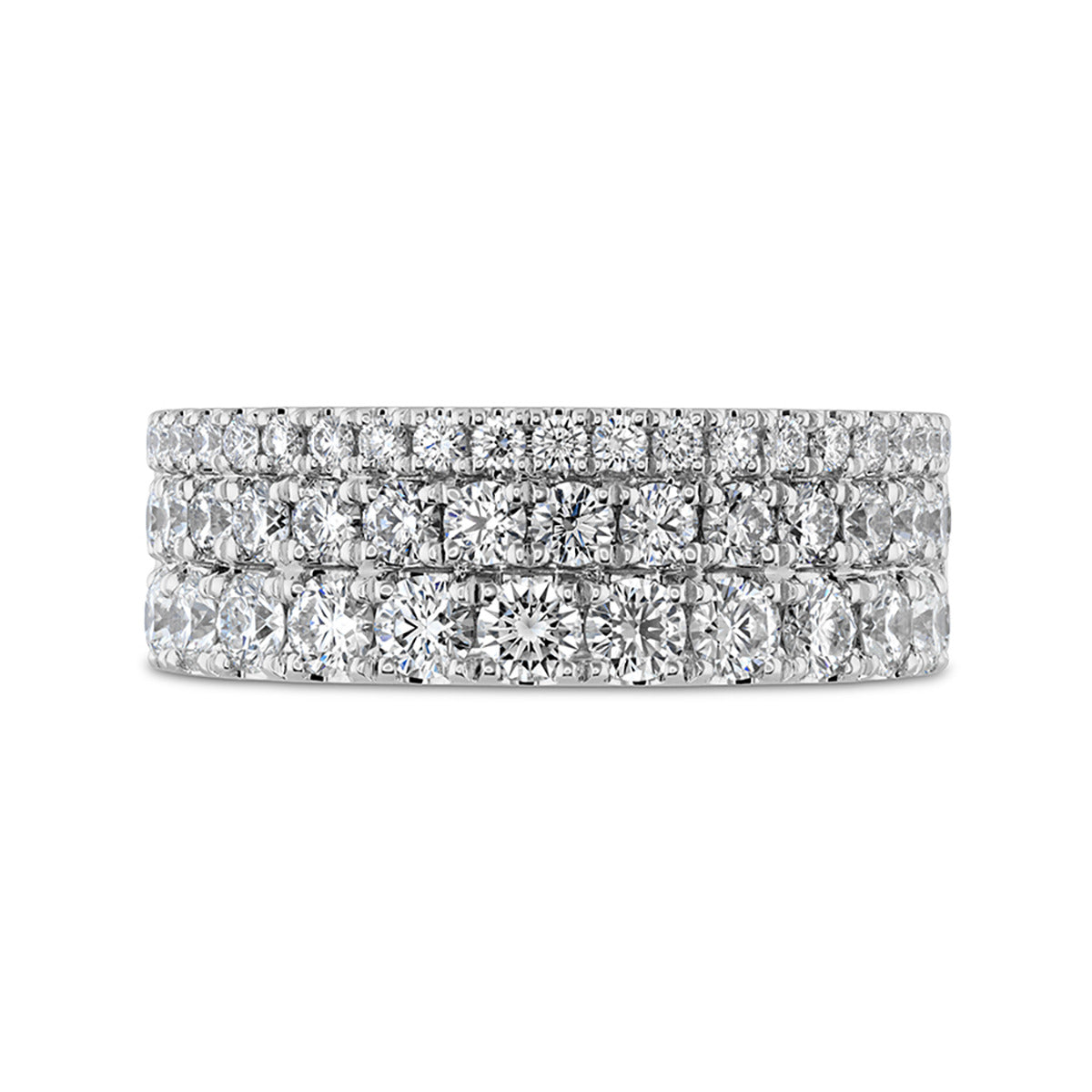 Grace Triple Row Ring | Shreve & Co. | Shreve & Co. Jewelers