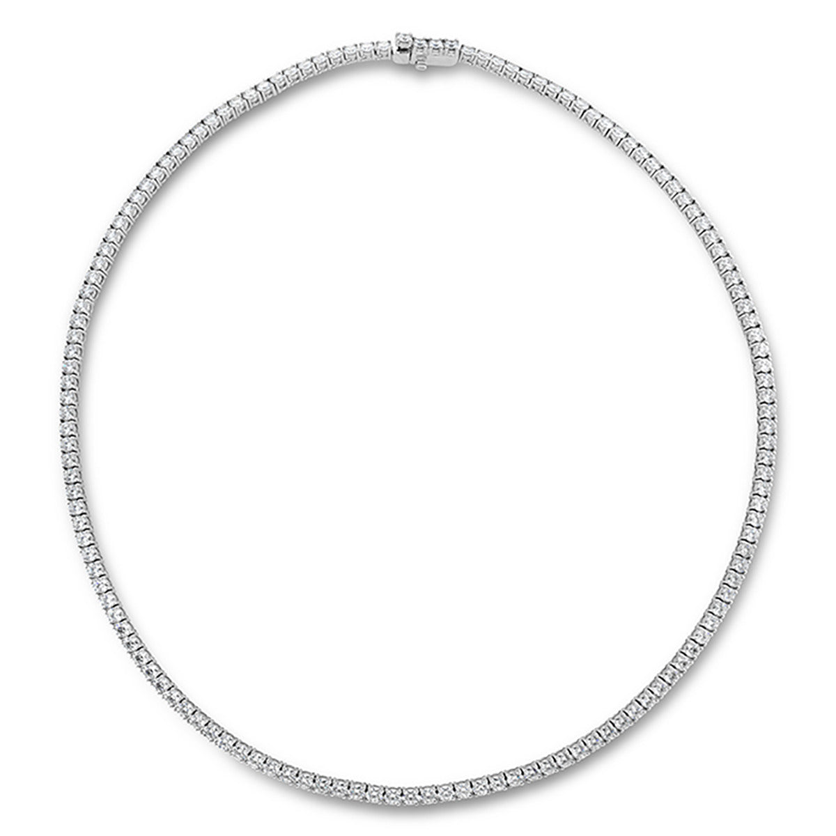 HOF Signature Uniform Line Necklace | Shreve & Co. | Shreve & Co. Jewelers