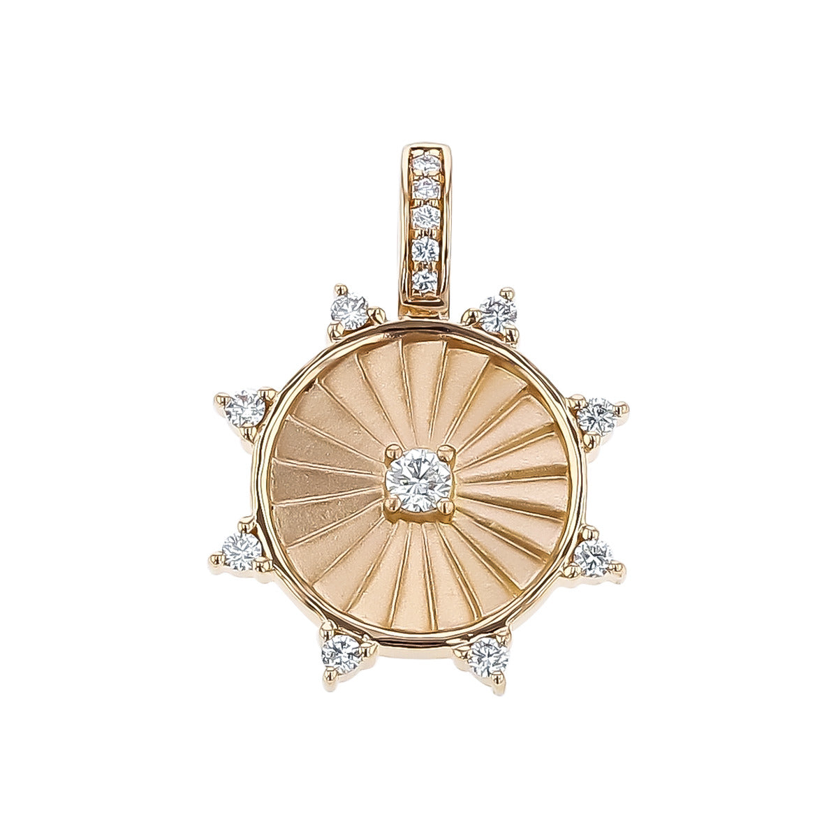 Eight Point Wheel Medallion | Shreve & Co. | Shreve & Co. Jewelers